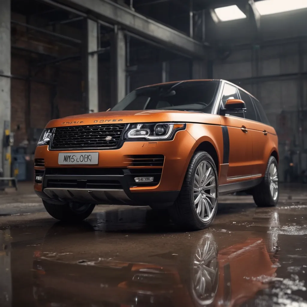 Burnt Orange Range Rover: Design and Performance Insights