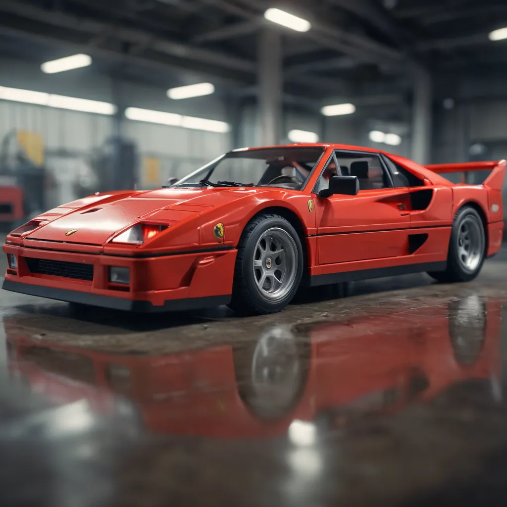 Exploring the Ferrari F40 LEGO Set: A Deep Dive