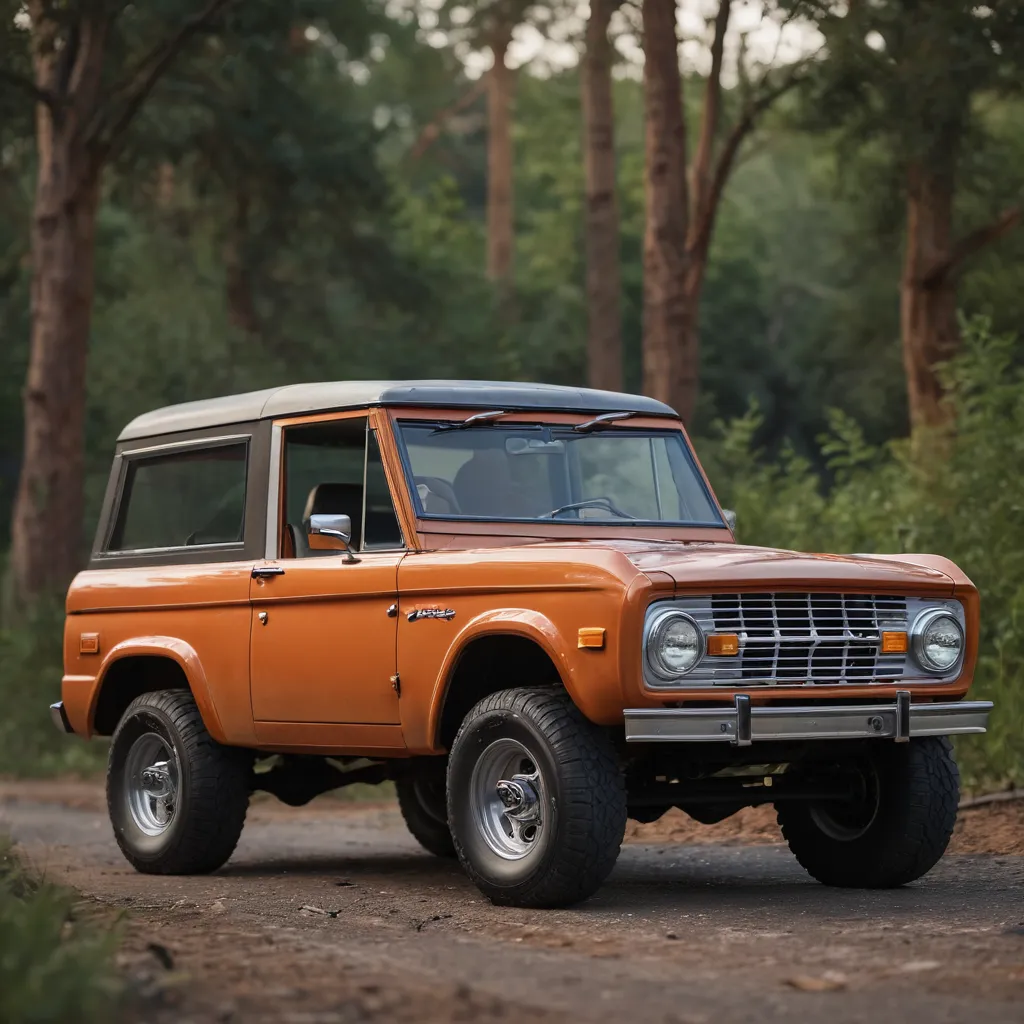 Restored Vintage Ford Broncos: History and Passion