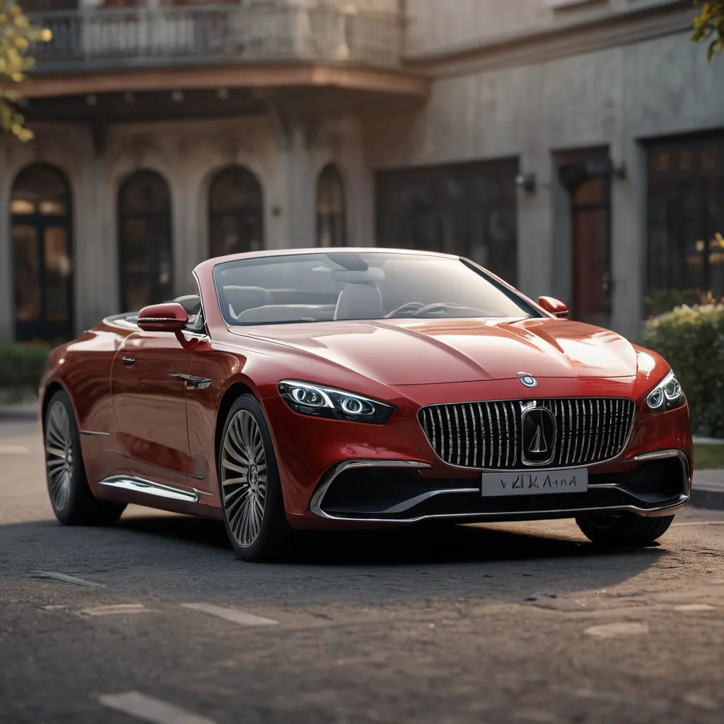 The Maybach Convertible: Luxury Meets Performance Excellence