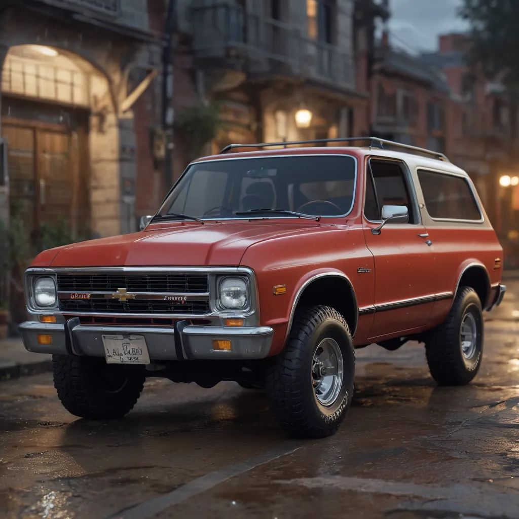 Chevy Blazer Evolution: Power and Performance Insights