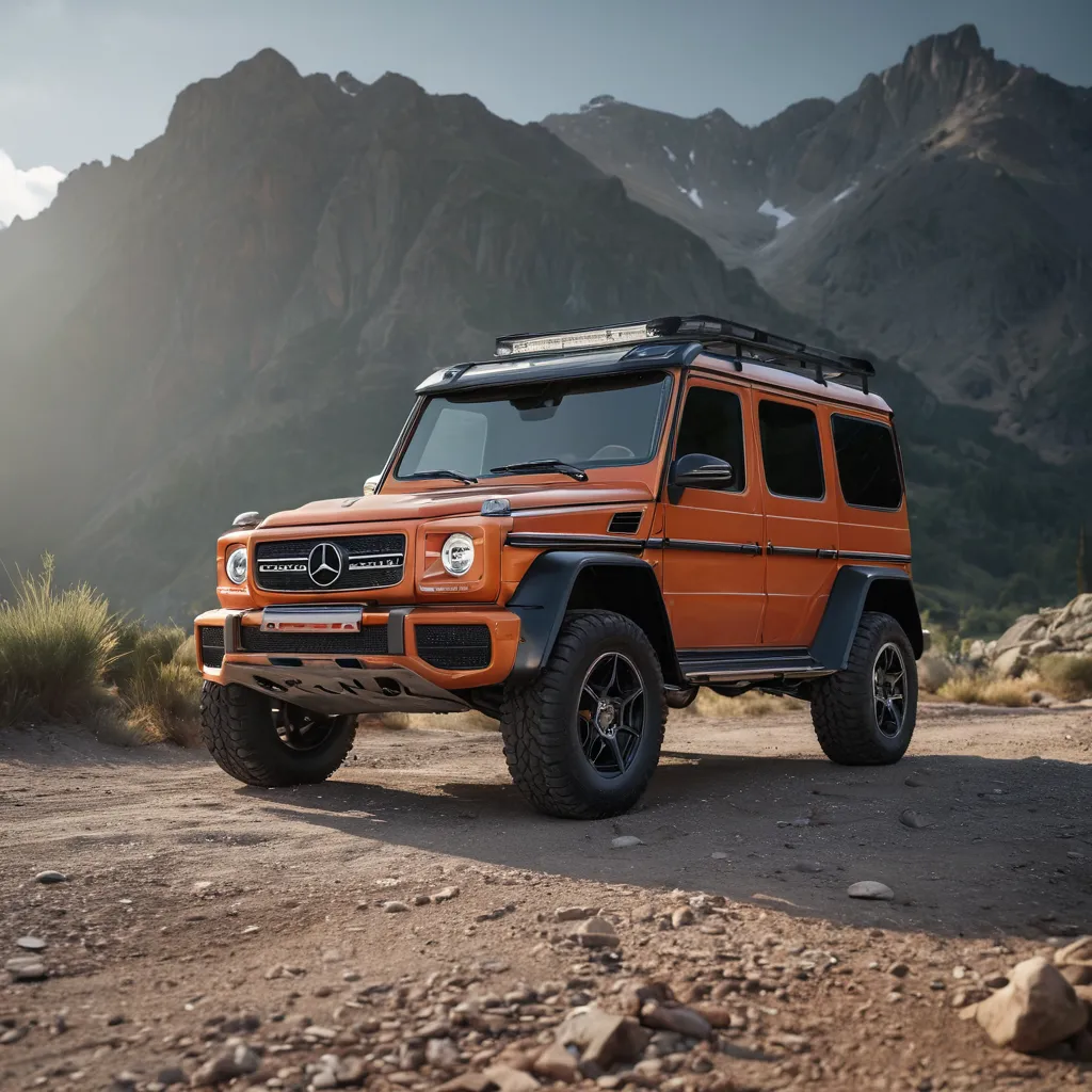 The Ultimate Luxury SUV: Mercedes G550 4x4 Squared